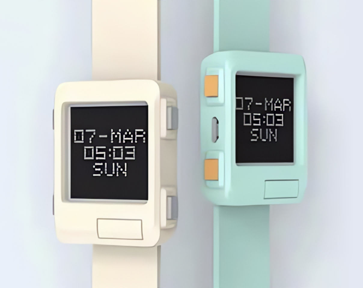 E-Ink Programmable Watch - Open-Source Programmable Smart Watch